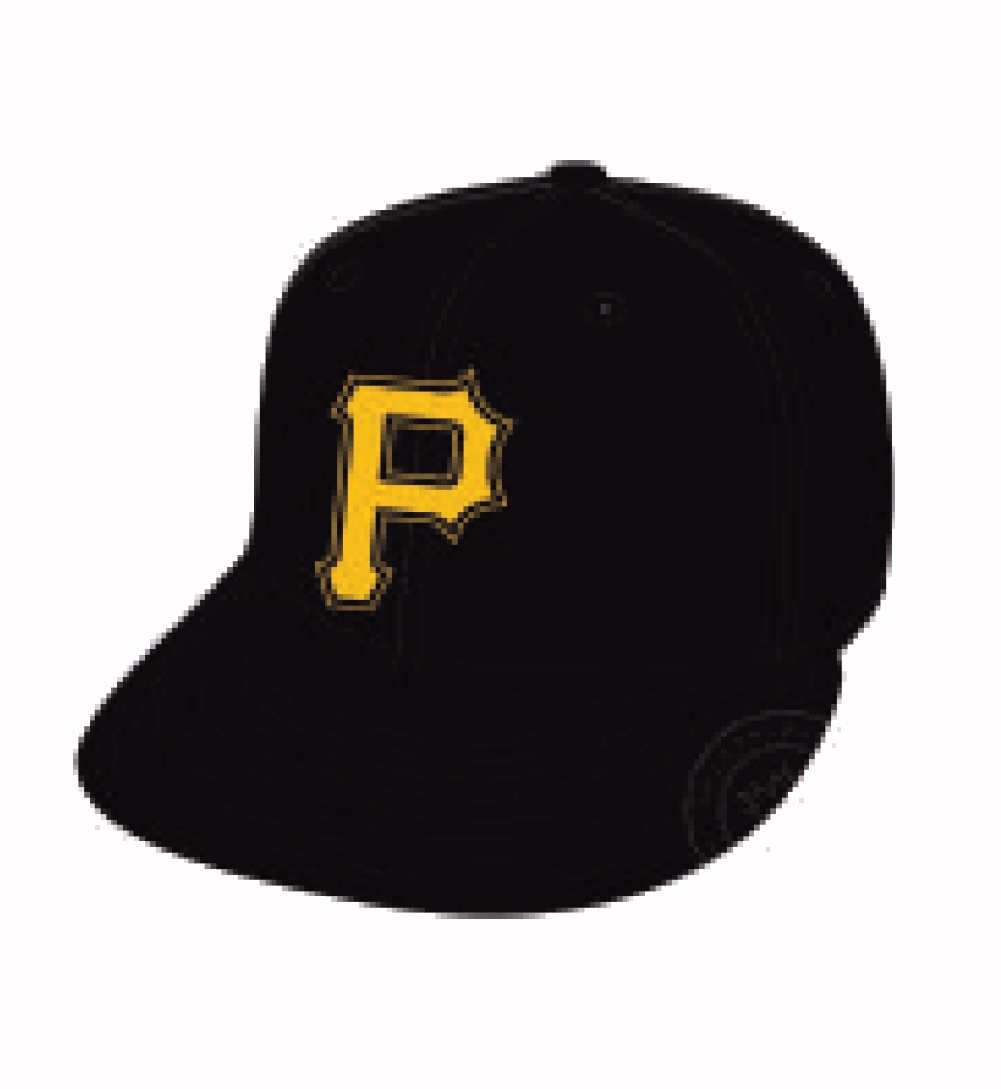 Pittsburgh Pirates MLB Licensed Black Cap Hat - CycleServe Store