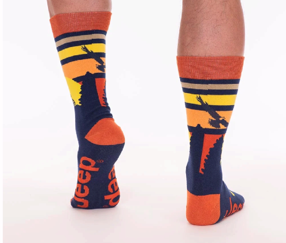 Jeep Sunset Eagle Dress Socks - CycleServe Store