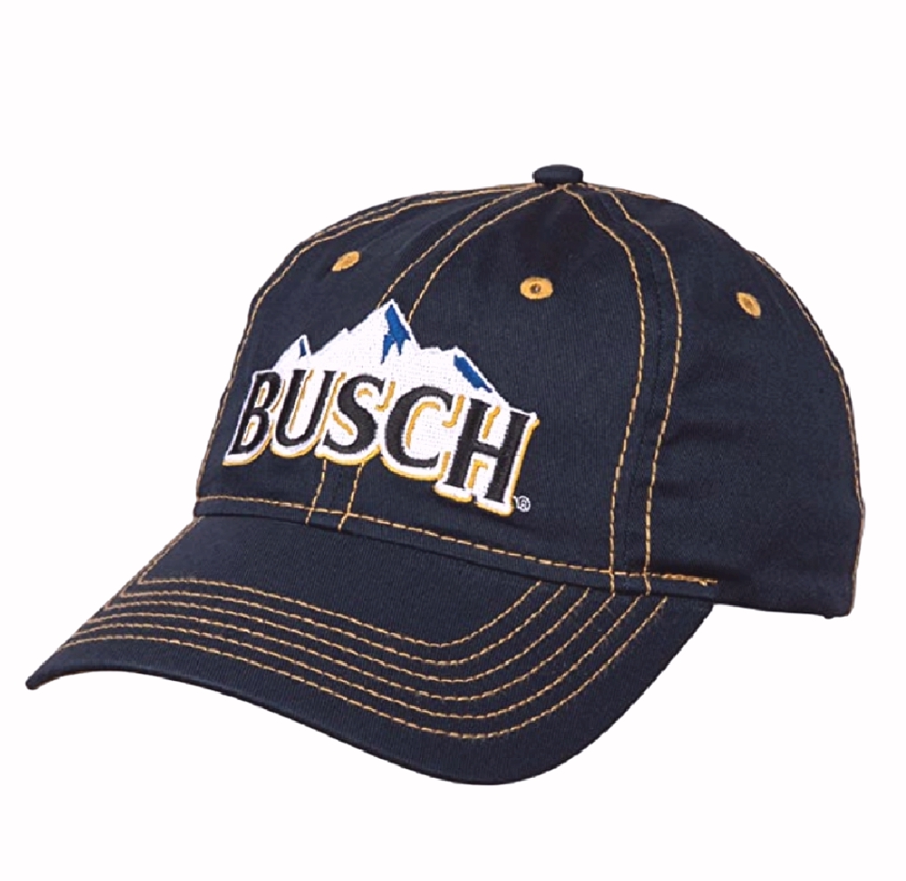 Busch Beer Embroidered Logo Cap Hat - CycleServe Store