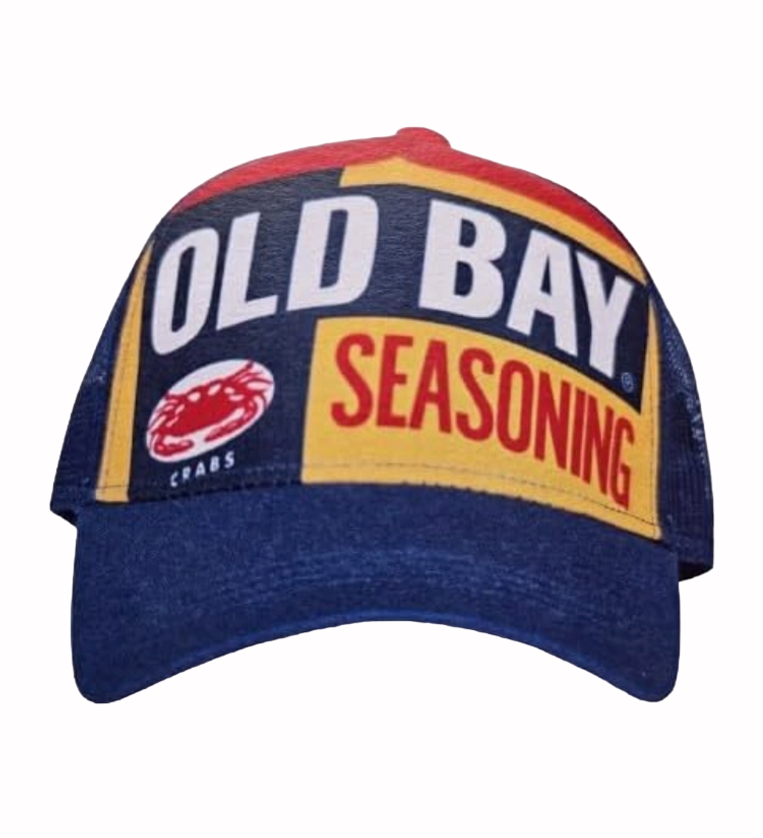 Old Bay Can Logo Mesh Cap Hat - CycleServe Store